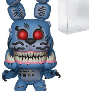 POP Five Nights at Freddy The Twisted Ones - Twisted Bonnie Funko Pop! Vinyl Figure (Bundled with Compatible Pop Box Protector Case) Multicolor 3.75 inches