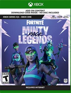 fortnite minty legends pack - xbox series x