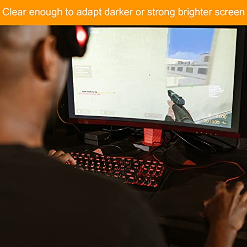 Cosmos 50 Pcs Games Fast Scope Monitor Decal No Scope TV Decal Aim Sight Assist Shooting Target Stickers Decals for FPS Video Games TV Monitor and Mobile Phone