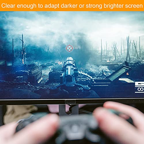 Cosmos 50 Pcs Games Fast Scope Monitor Decal No Scope TV Decal Aim Sight Assist Shooting Target Stickers Decals for FPS Video Games TV Monitor and Mobile Phone