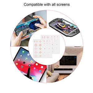 Cosmos 50 Pcs Games Fast Scope Monitor Decal No Scope TV Decal Aim Sight Assist Shooting Target Stickers Decals for FPS Video Games TV Monitor and Mobile Phone