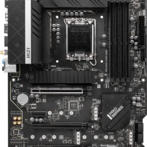 MSI PRO Z690-A WiFi DDR4 ProSeries Motherboard (ATX, 12th Gen Intel Core, LGA 1700 Socket, DDR4, PCIe 4, CFX, M.2 Slots, Wi-Fi 6E)