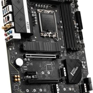 MSI PRO Z690-A WiFi DDR4 ProSeries Motherboard (ATX, 12th Gen Intel Core, LGA 1700 Socket, DDR4, PCIe 4, CFX, M.2 Slots, Wi-Fi 6E)