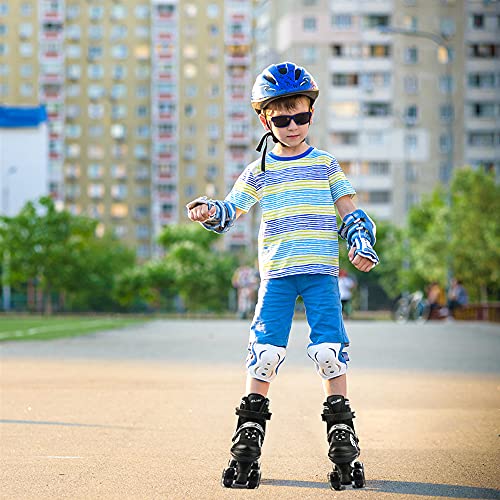 Kids Roller Skates for Boys and Girls, Women and Men, 4 Size Adjustable Quad Skates for Youth Adult Medium Size