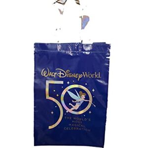 Disney Parks 50th Anniversary Reusable Bag - Small Size, Blue