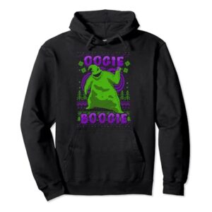 Disney Nightmare Before Christmas Oogie Boogie Ugly Sweater Pullover Hoodie