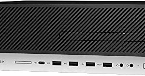 HP EliteDesk 800 G3 SFF Desktop Intel i7-7700 UP to 4.20GHz 32GB DDR4 New 1TB NVMe M.2 SSD Built in WiFi BT Dual Monitor Wireless Keyboard & Mouse Support Win10 Pro (Renewed)