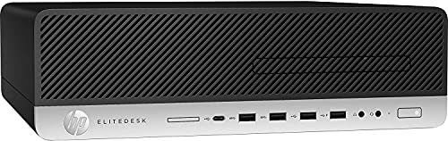 HP EliteDesk 800 G3 SFF Desktop Intel i7-7700 UP to 4.20GHz 32GB DDR4 New 1TB NVMe M.2 SSD Built in WiFi BT Dual Monitor Wireless Keyboard & Mouse Support Win10 Pro (Renewed)