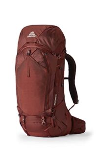 gregory mountain products baltoro 65 backpacking backpack, brick red, medium