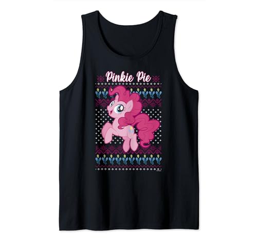 My Little Pony Christmas Pinkie Pie Ugly Sweater Tank Top