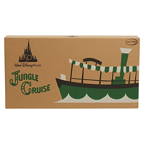 Walt Disney World 50th Anniversary Celebration Jungle Cruise Collectible Plush, Limited Edition 9-Inch Commemorative Plush, Officially Licensed Kids Toys for Ages 3 Up, Amazon Exclusive