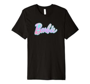 barbie - embossed logo premium t-shirt