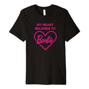 Barbie - Valentines My Heart Belongs To Barbie Premium T-Shirt