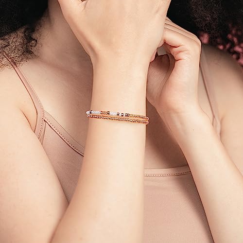 Funny Gifts for Friend Morse Code Bracelets for Women Inspirational Hidden Message Jewelry Birthday Christmas Gifts for Her Best Friend Sister Adjustable Bead Wrap Bracelets Beautiful Bracelet