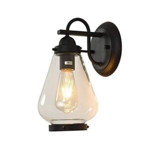 zhangyuefeifz wall light lamp rainproof external sconce lantern e27 outdoor lighting