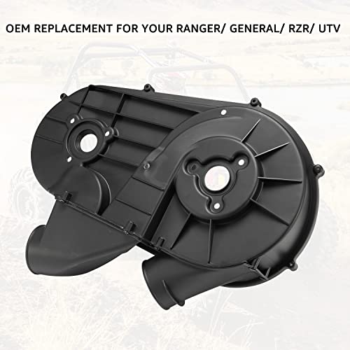 HAKA TOUGH UTV Inner Clutch Cover for Polaris RZR XP 1000/General 1000/Ranger Crew XP 1000/900 Accessories, Belt Cover Housing for RZR Accessories Replacement for OEM# 2635158,2635822,2634229