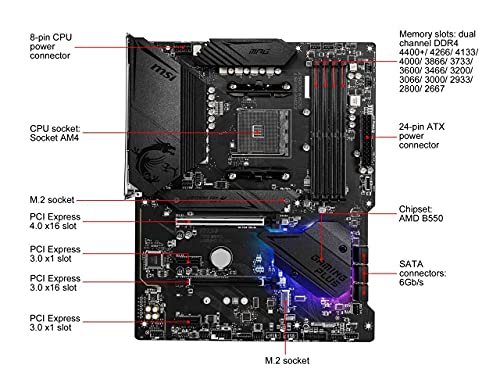 Micro Center AMD Ryzen 5 5600X Desktop Processor 6-core Up to 4.6GHz Unlocked with Wraith Stealth Cooler Bundle with MSI MPG B550 Gaming Plus ATX Gaming Motherboard (AMD AM4, DDR4, PCIe 4.0, M.2)