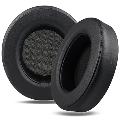 Kraken Pro V2 Replacement Ear Pads Cushions, Oval Earpads for Razer Kraken Pro V2 Razer Kraken 7.1 V2 Headphone Ear Cups Earmuffs Made of Premium Protein Leather & Memory Foam Easy Installation(Black)