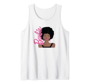 barbie - afro barbie - hot pink! tank top