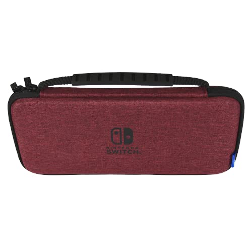 HORI Nintendo Switch Slim Tough Pouch (Red) OLED Model - Officially Licensed - Nintendo Switch;