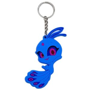 zag store - miraculous ladybug - keychain duusuu, blue, 80mm