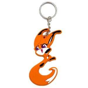 zag store - miraculous ladybug - keychain trixx, orange, 80mm