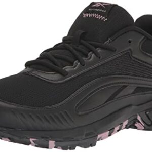 Reebok Women's Ridgerider 6.0 Hiking Shoe, Black/Pure Grey/Infused Lilac, 10