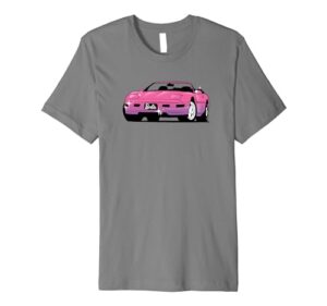 barbie - hot pink car premium t-shirt