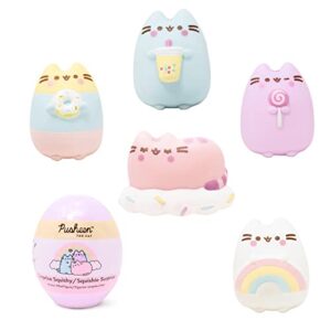 hamee pusheen the cat [surprise blind capsule] [series 2] cute water filled squishy toy [birthday gift bags, party favors, gift basket filler, stress relief toys] - surprise (random - 1 pc.)