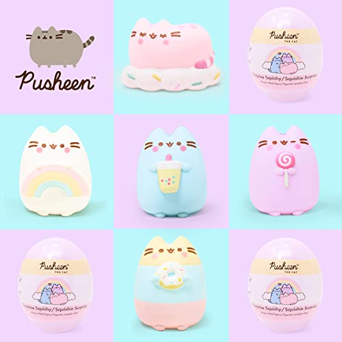 Hamee Pusheen The Cat [Surprise Blind Capsule] [Series 2] Cute Water Filled Squishy Toy [Birthday Gift Bags, Party Favors, Gift Basket Filler, Stress Relief Toys] - Surprise (Random - 1 PC.)