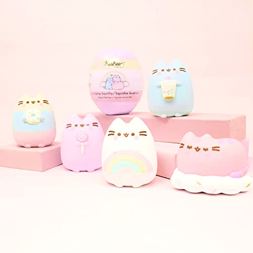 Hamee Pusheen The Cat [Surprise Blind Capsule] [Series 2] Cute Water Filled Squishy Toy [Birthday Gift Bags, Party Favors, Gift Basket Filler, Stress Relief Toys] - Surprise (Random - 1 PC.)