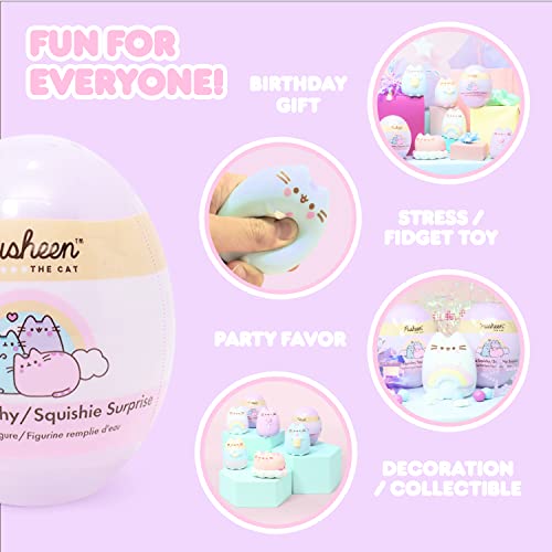 Hamee Pusheen The Cat [Surprise Blind Capsule] [Series 2] Cute Water Filled Squishy Toy [Birthday Gift Bags, Party Favors, Gift Basket Filler, Stress Relief Toys] - Surprise (Random - 1 PC.)