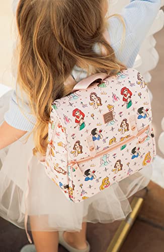 Petunia Pickle Bottom Meta Mini Backpack | Diaper Bag Backpack for Parents | Stylish Bag and Organizer | Comfortable, Spacious, and Sleek Backpack for On The Go Moms and Dads| Disney Princess