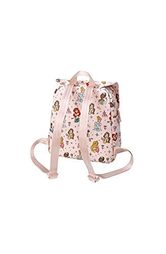 Petunia Pickle Bottom Meta Mini Backpack | Diaper Bag Backpack for Parents | Stylish Bag and Organizer | Comfortable, Spacious, and Sleek Backpack for On The Go Moms and Dads| Disney Princess