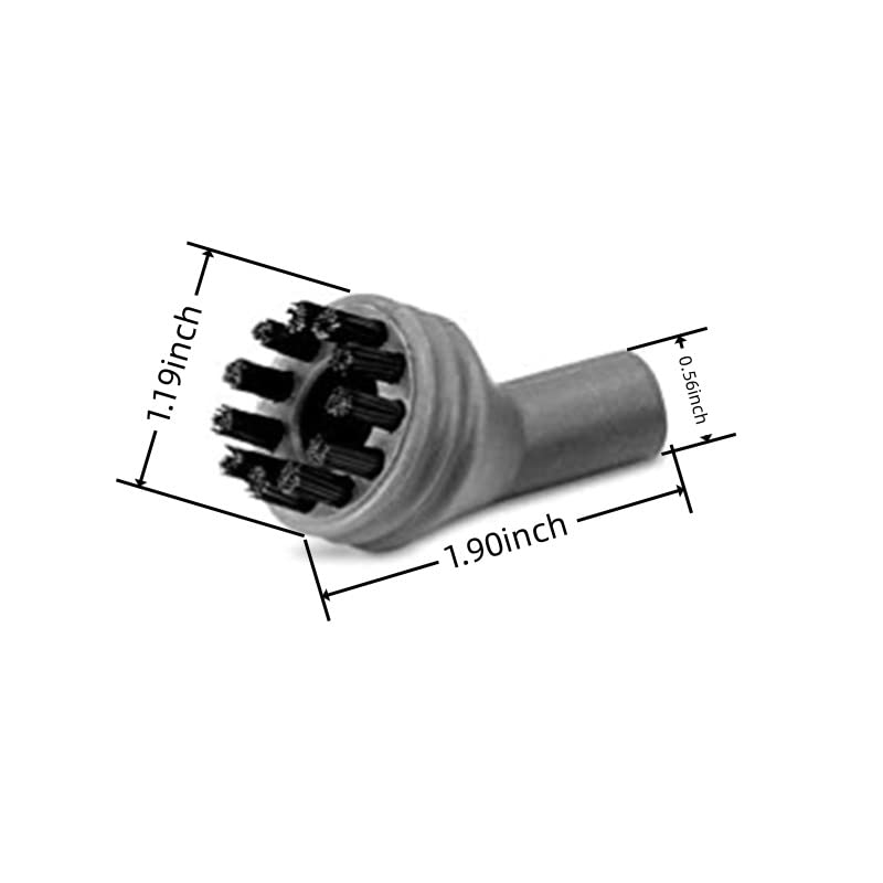 Sionlan 6 Pack for Bissell SteamShot Hard Surface steam Cleaner 39N7A 39N7V 39N7H 2994B Replacement Parts (3 Hard Brushes + 1 Wall Crevice Brush + 2 Multi-Surface Tools)…