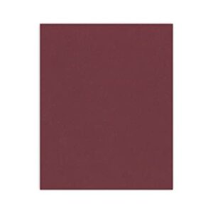 CountryArtHouse Maroon Acid Free 11x14 Backing Board - Uncut Photo Mat Board - 1 Sheet