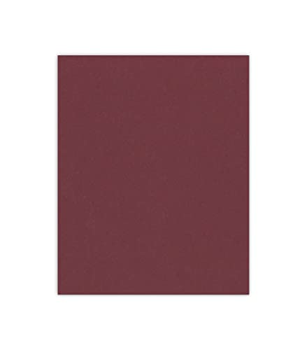 CountryArtHouse Maroon Acid Free 11x14 Backing Board - Uncut Photo Mat Board - 1 Sheet