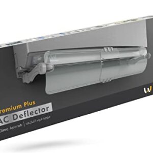 WITFORMS / Premium Plus - Adjustable AC air Deflector Suitable for Split air conditioners. Enhance Cooling and Heating Circulation