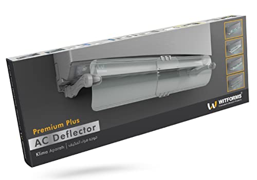 WITFORMS / Premium Plus - Adjustable AC air Deflector Suitable for Split air conditioners. Enhance Cooling and Heating Circulation