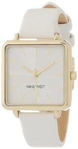 nine west women's strap watch