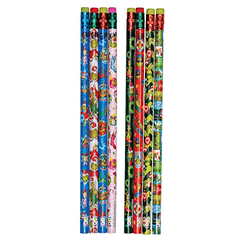 Raymond Geddes Dr. Seuss Grinch Pencil Display of 72, (70487)