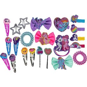 My Little Pony - Townley Girl Hair Accessories Kit|Gift Set for Kids Girls|Ages 3+ (22 Pcs) Including Hair Bow, Coils, Hair Clips, Hair Pins and More, for Parties, Sleepovers & Makeovers