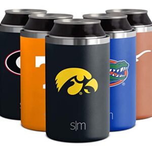 Simple Modern Officially Licensed Collegiate Iowa Hawkeyes Gifts for Men, Women, Dads, Fathers Day, Graduation | Insulated Ranger Can Cooler for Standard 12oz Cans - Beer and Seltzer