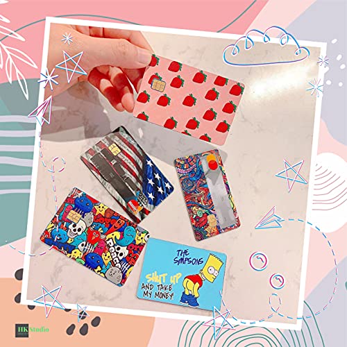 HK Studio Card Skin Sticker Anime Hunter for EBT, Transportation, Key, Credit, Debit Card Skin - Protecting Personalizing Bank Card - Slim, Waterproof, Digital-Printed