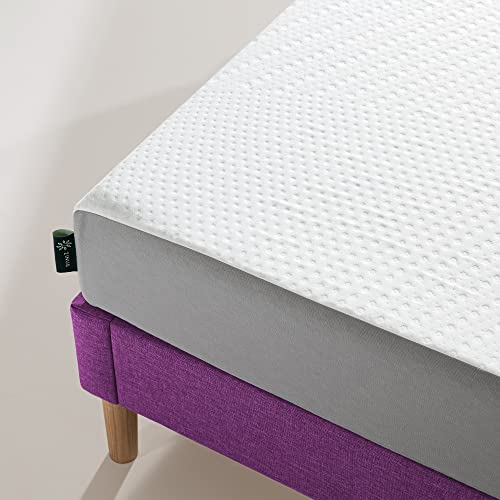 ZINUS 5 Inch Cooling Essential Foam Mattress / Affordable Mattress / Bed-in-a-Box / CertiPUR-US Certified, Twin, White