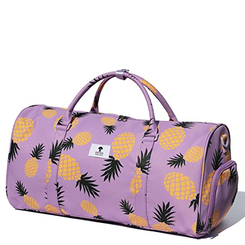 Original Floral Water Resistant Duffel Bag Gym bag Weekender Travel Bag for Gym Beach Daily Bags