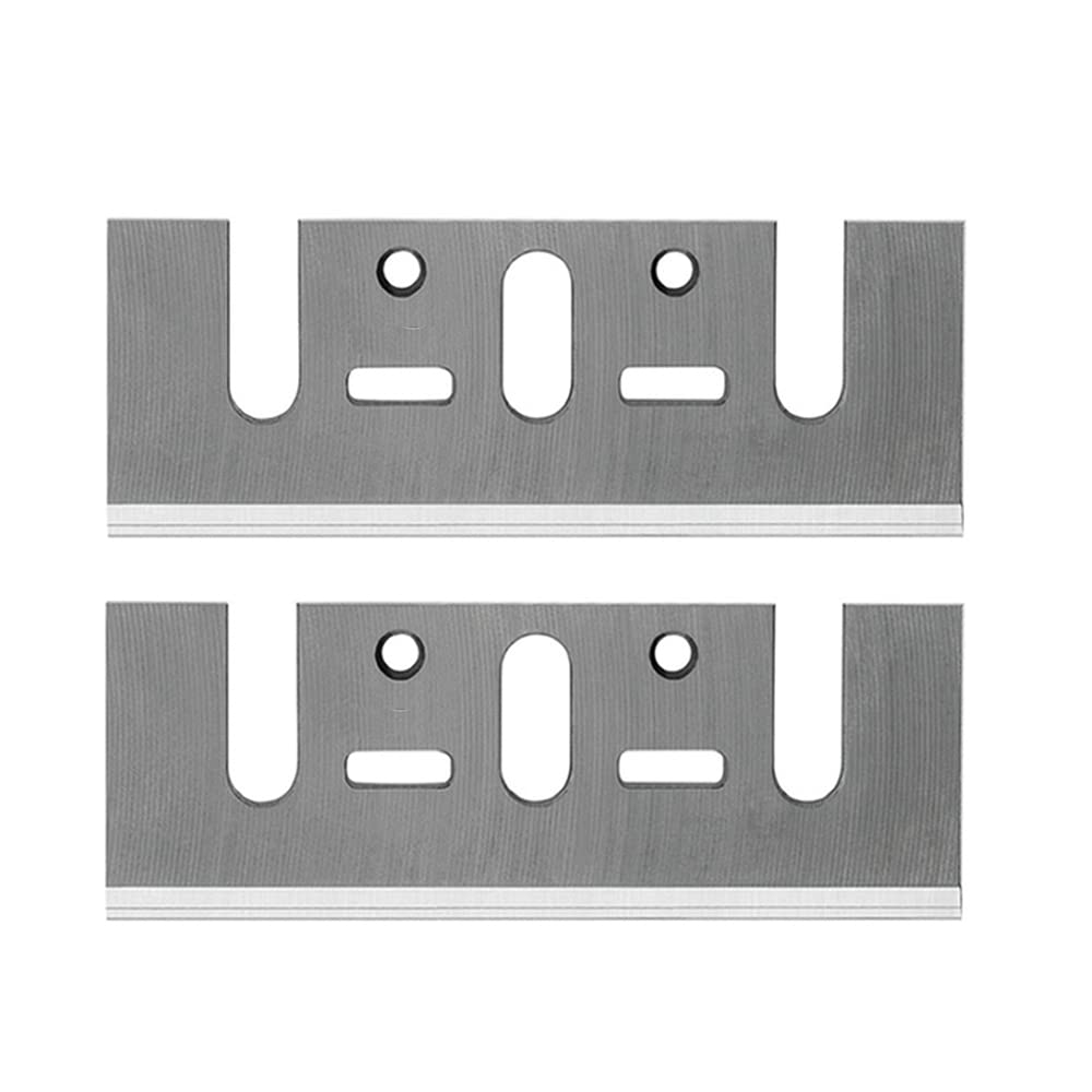 FOXBC Carbide Hand Planer Blades 3-1/4-Inch Replacement for DEWALT DW6655 D26677K DW680K, Makita 1900B, KP0800K, KP0810 and Most 3-1/4-Inch Handheld Planers