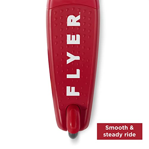 Flyer Glider Jr., Lean to Steer Toddler Scooter, Red, for Kids Ages 2-5 Years