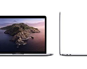 Mid 2019 Apple MacBook Pro Touch Bar with 2.4GHz Intel Core i5 (13 inch, 8GB RAM, 256GB SSD) Space Gray (Renewed)