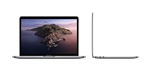 Mid 2019 Apple MacBook Pro Touch Bar with 2.4GHz Intel Core i5 (13 inch, 8GB RAM, 256GB SSD) Space Gray (Renewed)